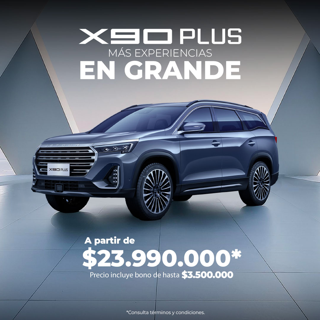 Jetour X90 Plus - Automotriz Daniel Achondo - Cotiza aquí